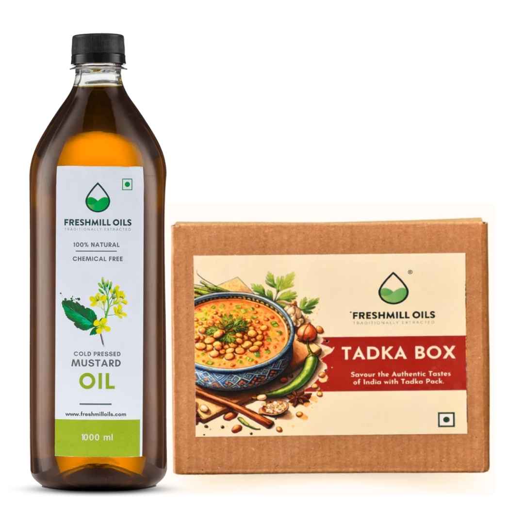 Tadka Box & Mustard Oil – Honey and Spice