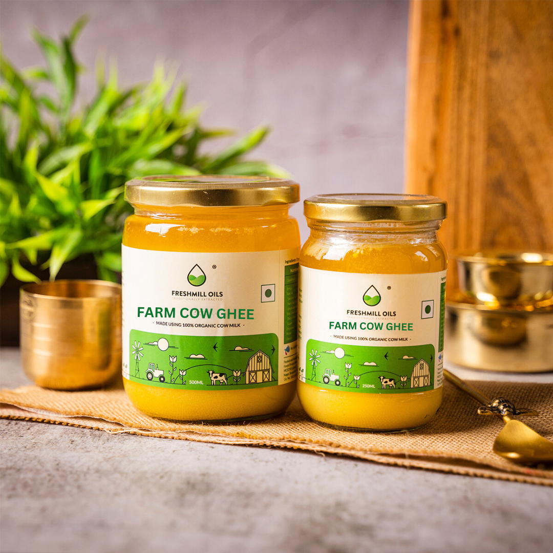 Farm Fresh Cow Ghee - Pure Essence of Nature – Honey and Spice