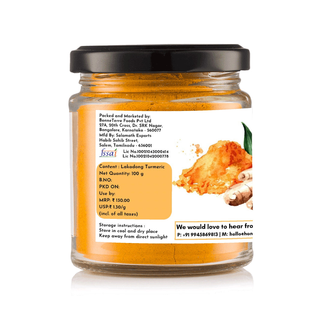 High Curcumin Turmeric Powder – Honey and Spice