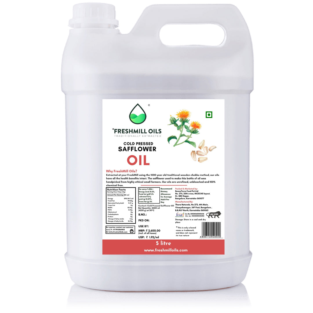 Cold Pressed Safflower Oil – Honey and Spice